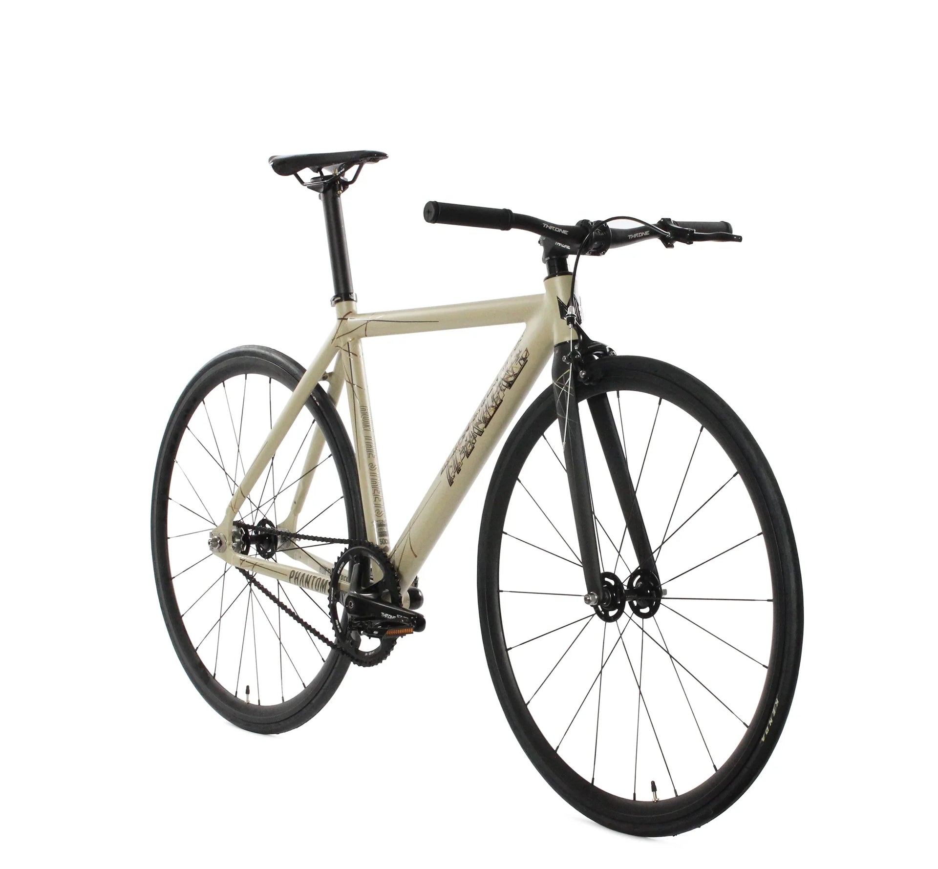 Complete Fixed Gear Bike Throne Cycles Phantom Single Speed Bike - 6061 ...